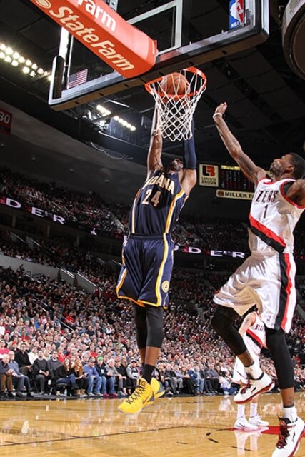 Paul George Slam Dunk Gallery | Indiana Pacers