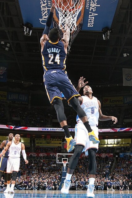 Paul George Slam Dunk Gallery | Indiana Pacers