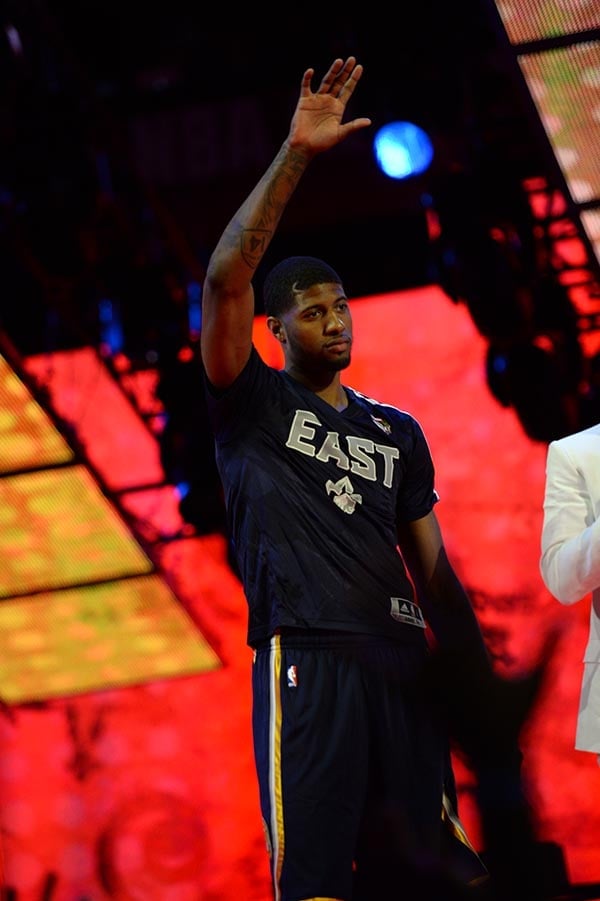 Paul George in 2014 Dunk Contest Photo Gallery | NBA.com
