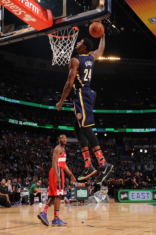 Paul George in 2014 Dunk Contest Photo Gallery | NBA.com