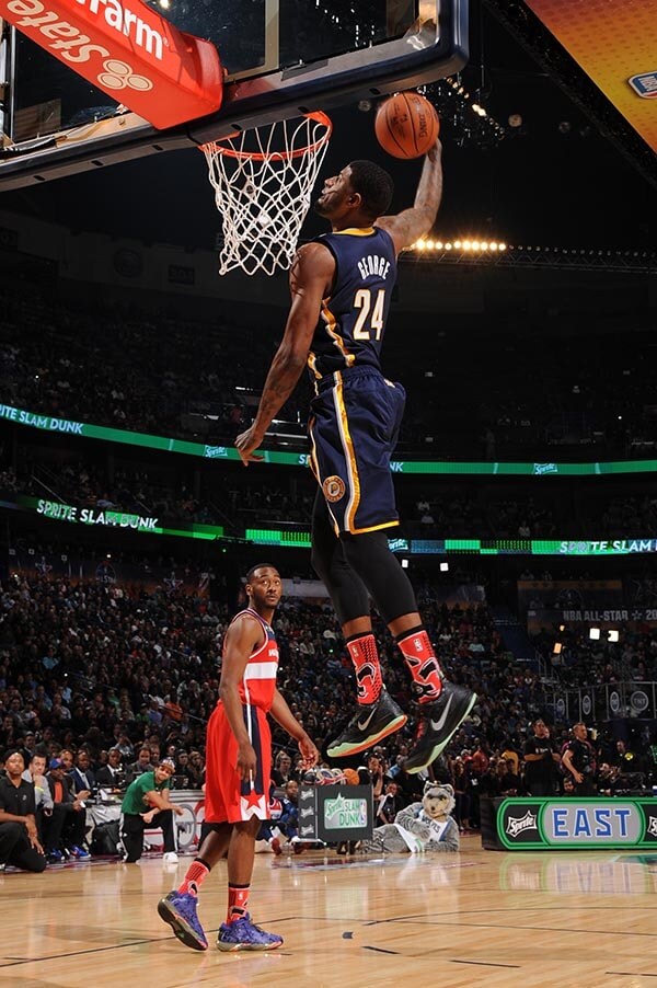 Paul George in 2014 Dunk Contest Photo Gallery | NBA.com