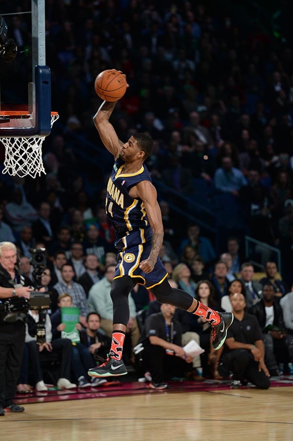 Paul George in 2014 Dunk Contest Photo Gallery | NBA.com