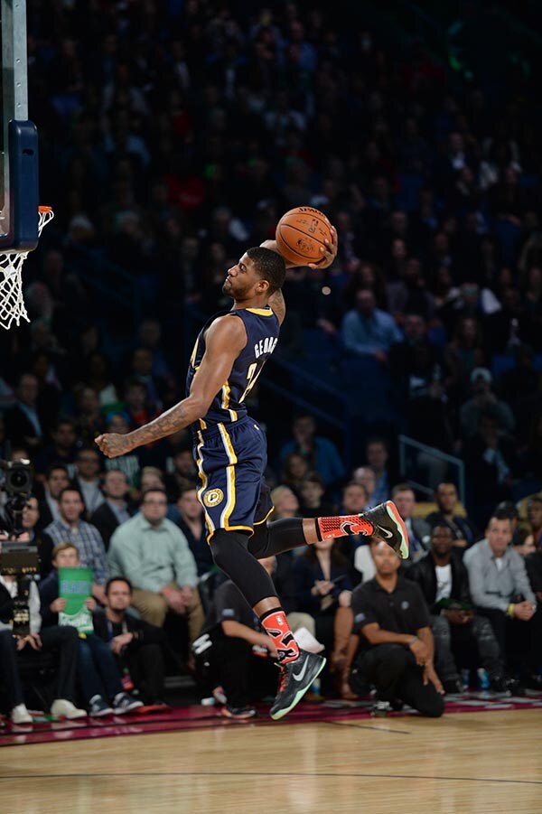 Paul George in 2014 Dunk Contest Photo Gallery | NBA.com
