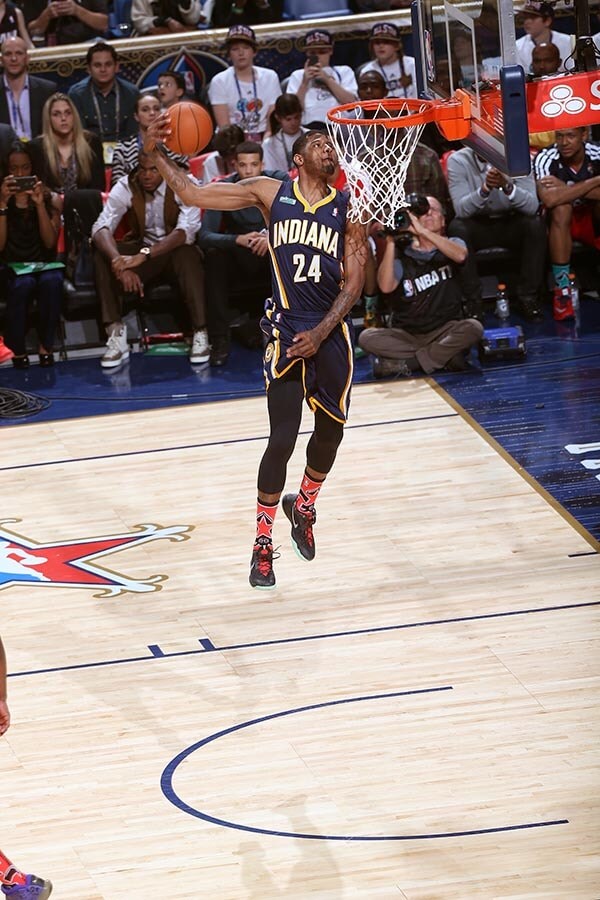Paul George in 2014 Dunk Contest Photo Gallery | NBA.com