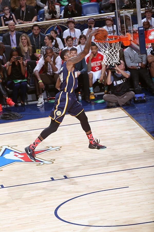 Paul George in 2014 Dunk Contest Photo Gallery | NBA.com
