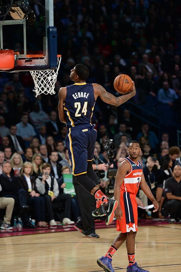 Paul George in 2014 Dunk Contest Photo Gallery | NBA.com