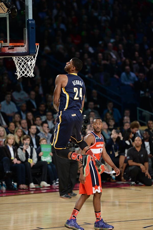 Paul George in 2014 Dunk Contest Photo Gallery | NBA.com