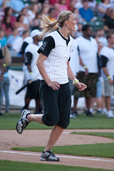 Caroline Symmes Memorial Celebrity Softball Challenge hosted by Roy ...