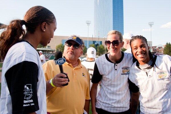 Caroline Symmes Memorial Celebrity Softball Challenge hosted by Roy ...