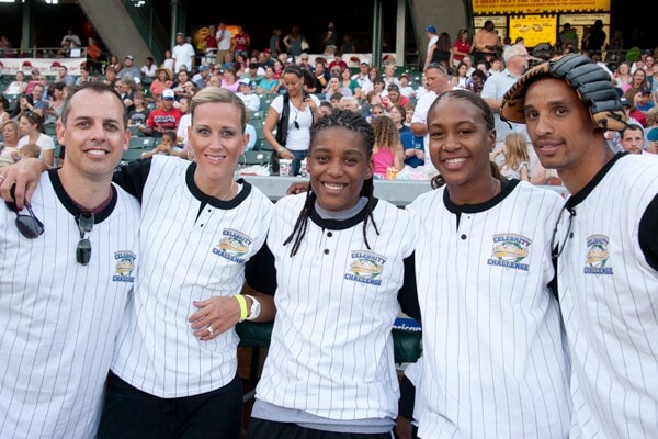 Caroline Symmes Memorial Celebrity Softball Challenge hosted by Roy ...