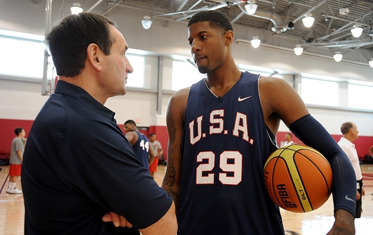 Paul George Hungry to Learn with Team USA | Indiana Pacers