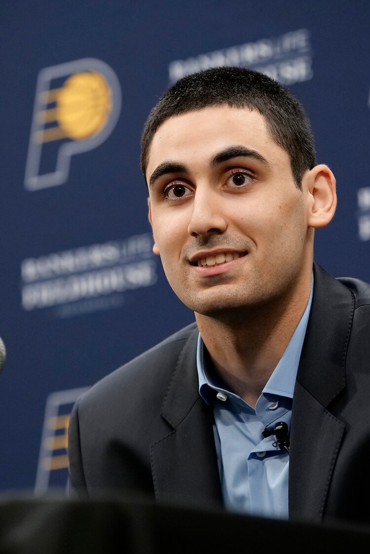 Goga Bitadze Arrives in Indiana Photo Gallery | NBA.com