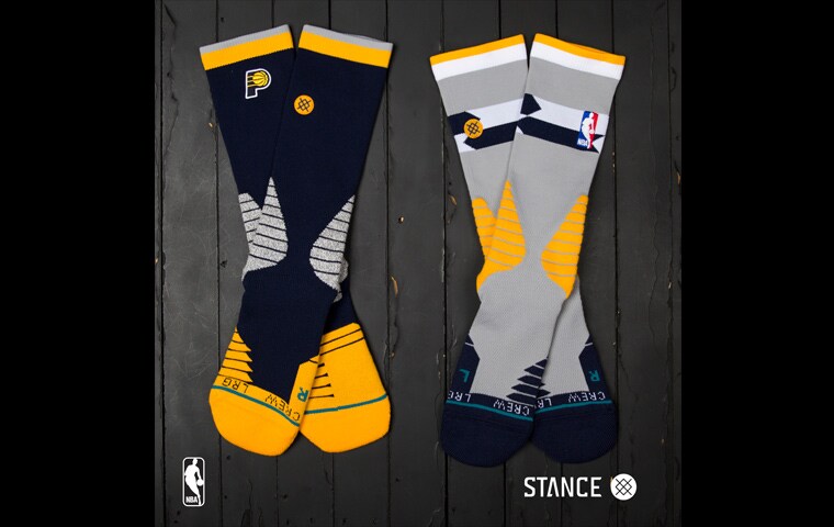 Pacers and Stance Unveil Exclusive Socks | Indiana Pacers