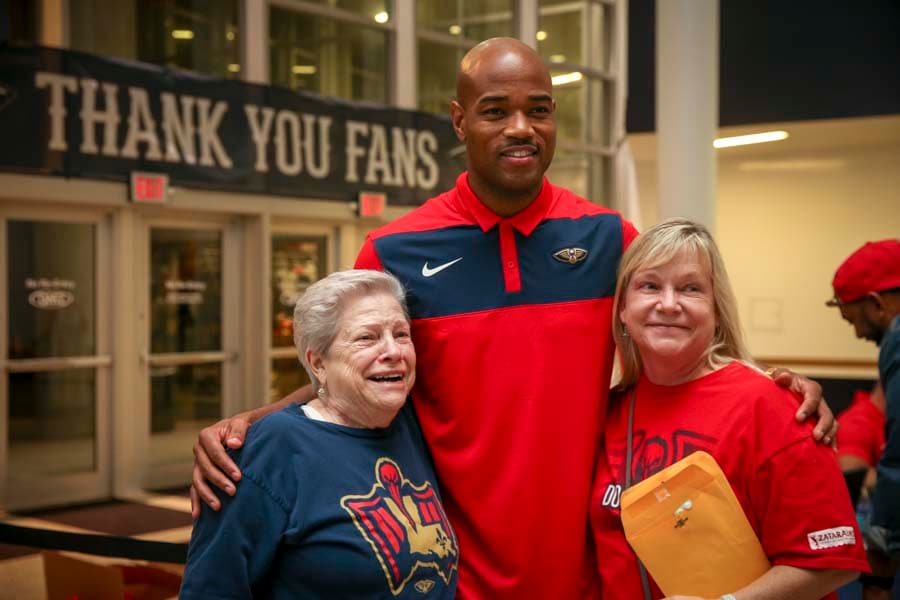 Squad 6: Season ticket holder event at Smoothie King Center Photo ...