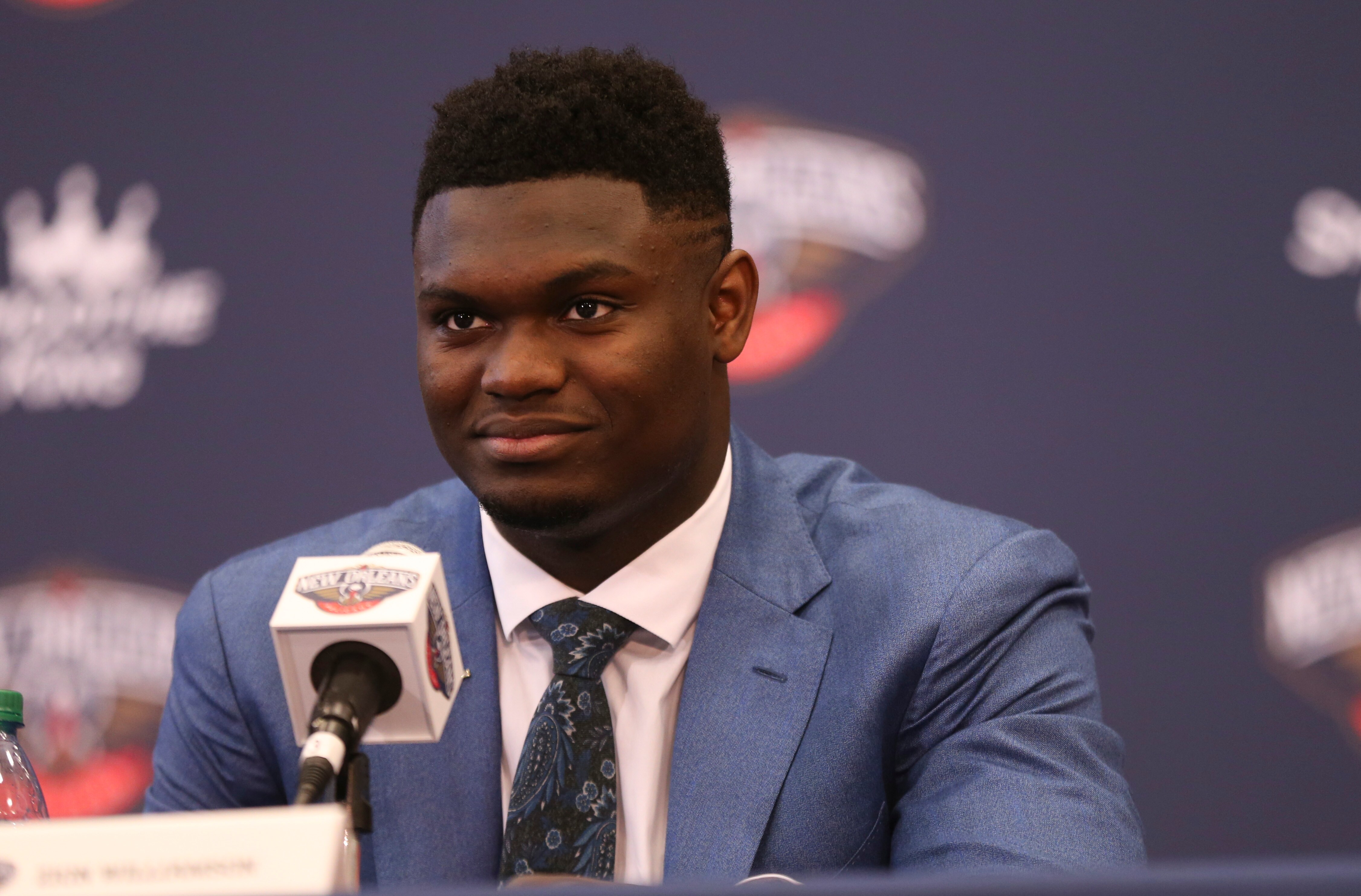 Zion Williamson Introductory Press Conference June 21, 2019 Photo ...