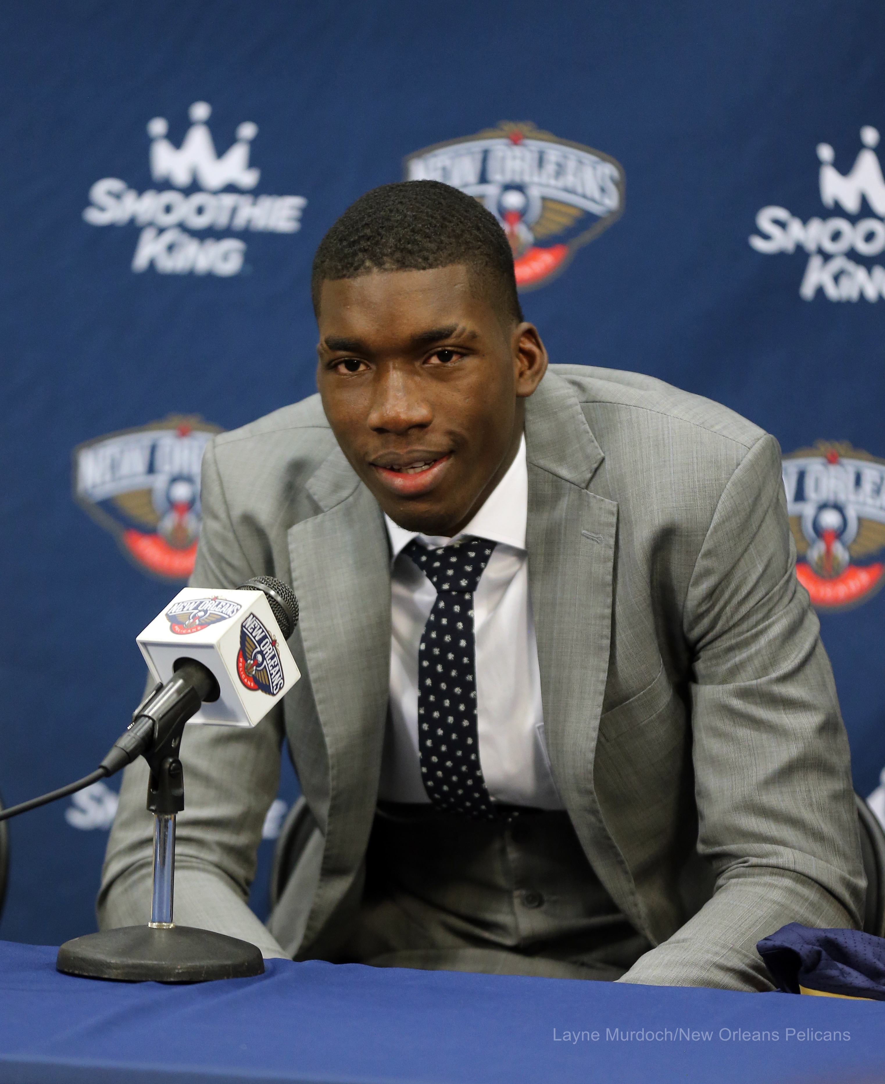 Buddy Hield and Cheick Diallo introductory press conference 6-24-16 ...