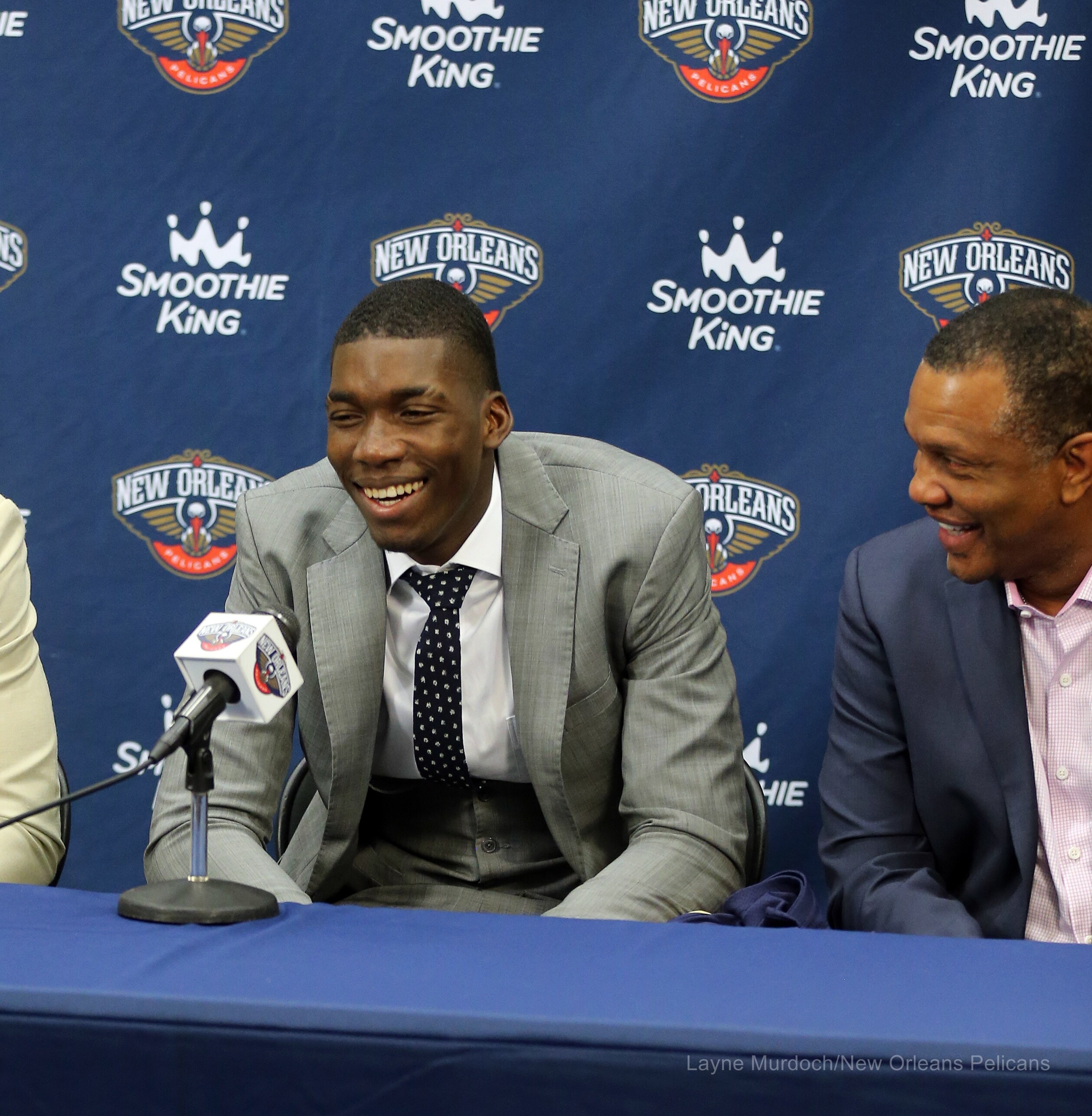 Buddy Hield and Cheick Diallo introductory press conference 6-24-16 ...