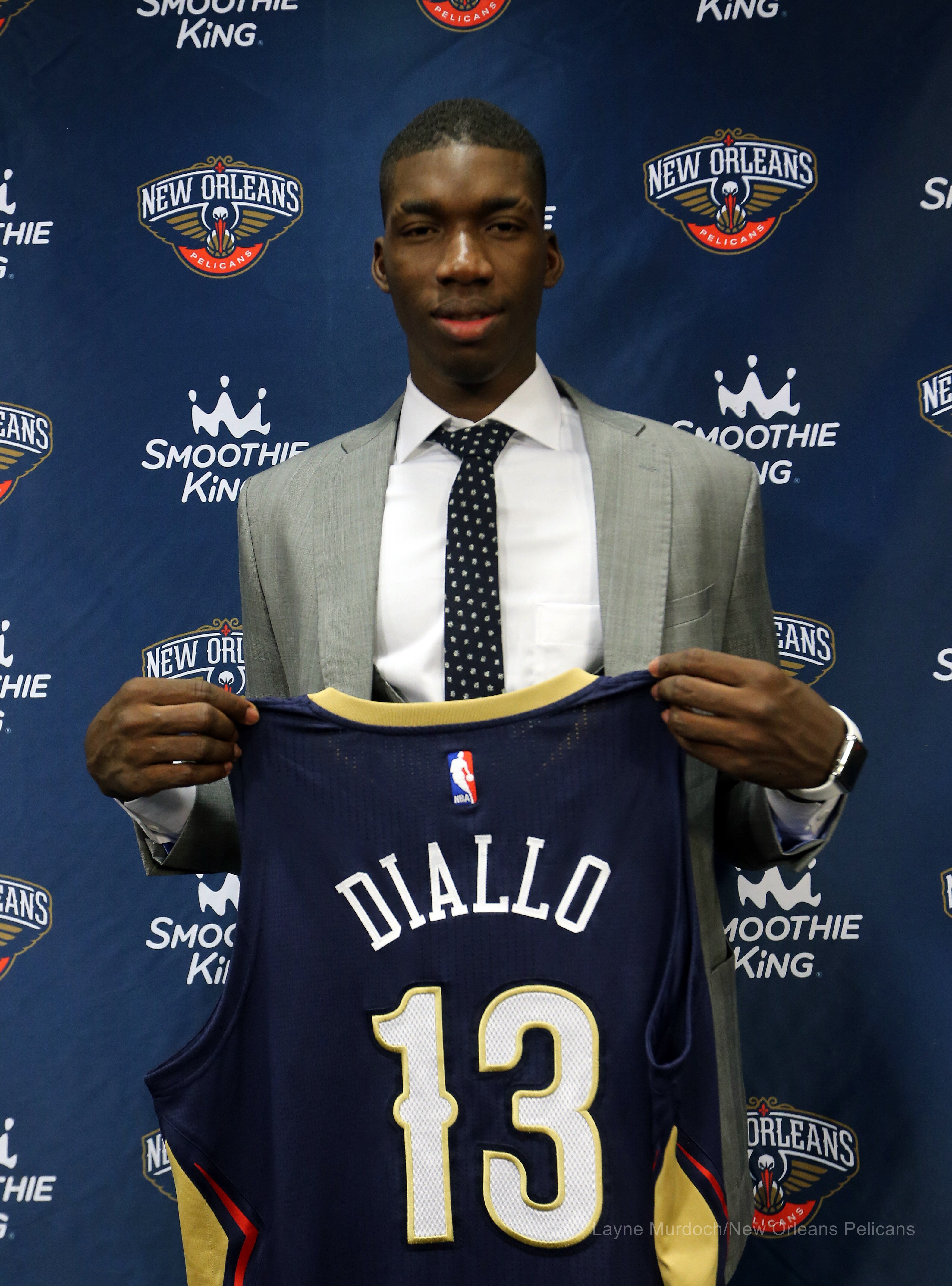 Buddy Hield and Cheick Diallo introductory press conference 6-24-16 ...