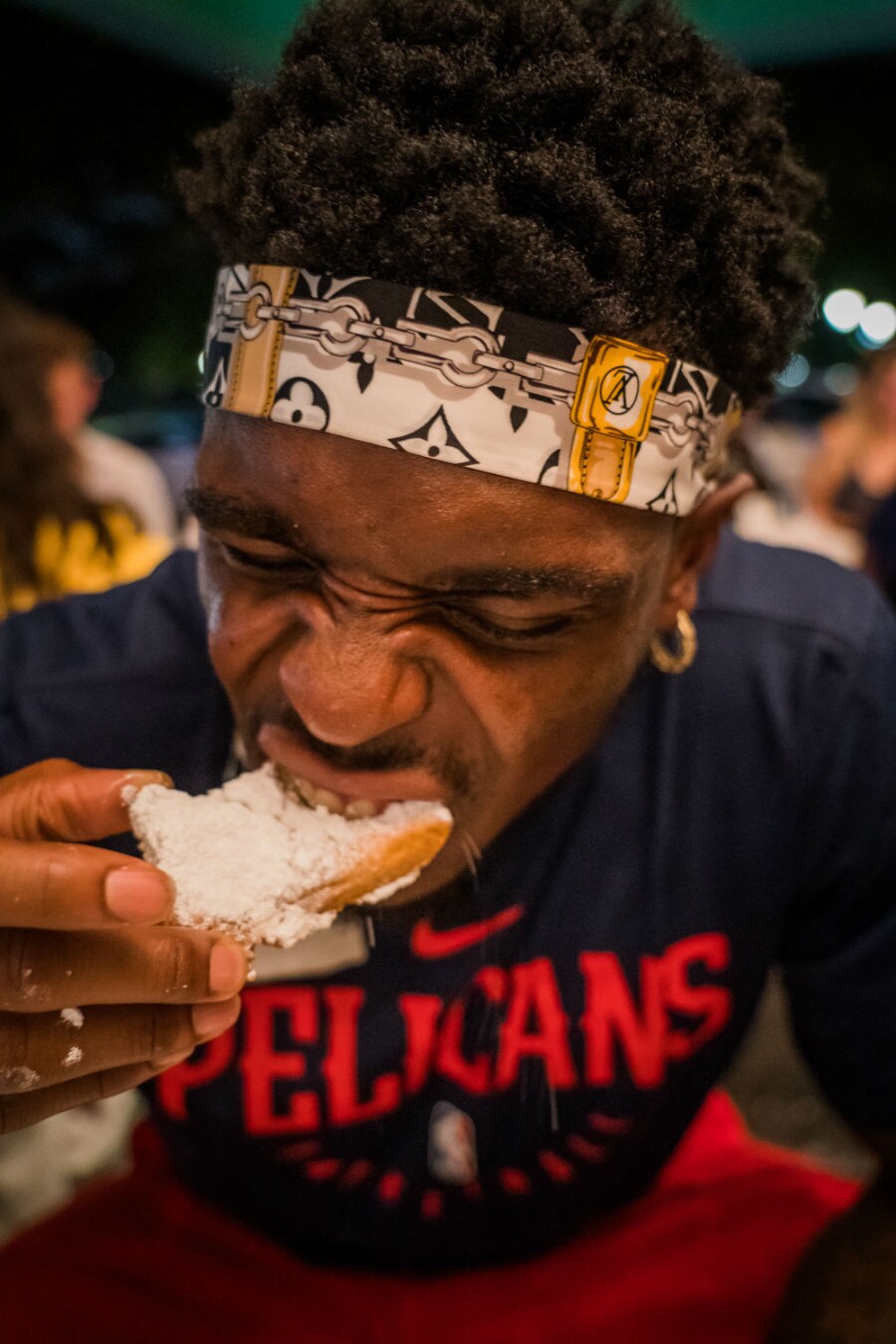 Pelicans Zylan Cheatham eats his way through NOLA Photo Gallery | NBA.com