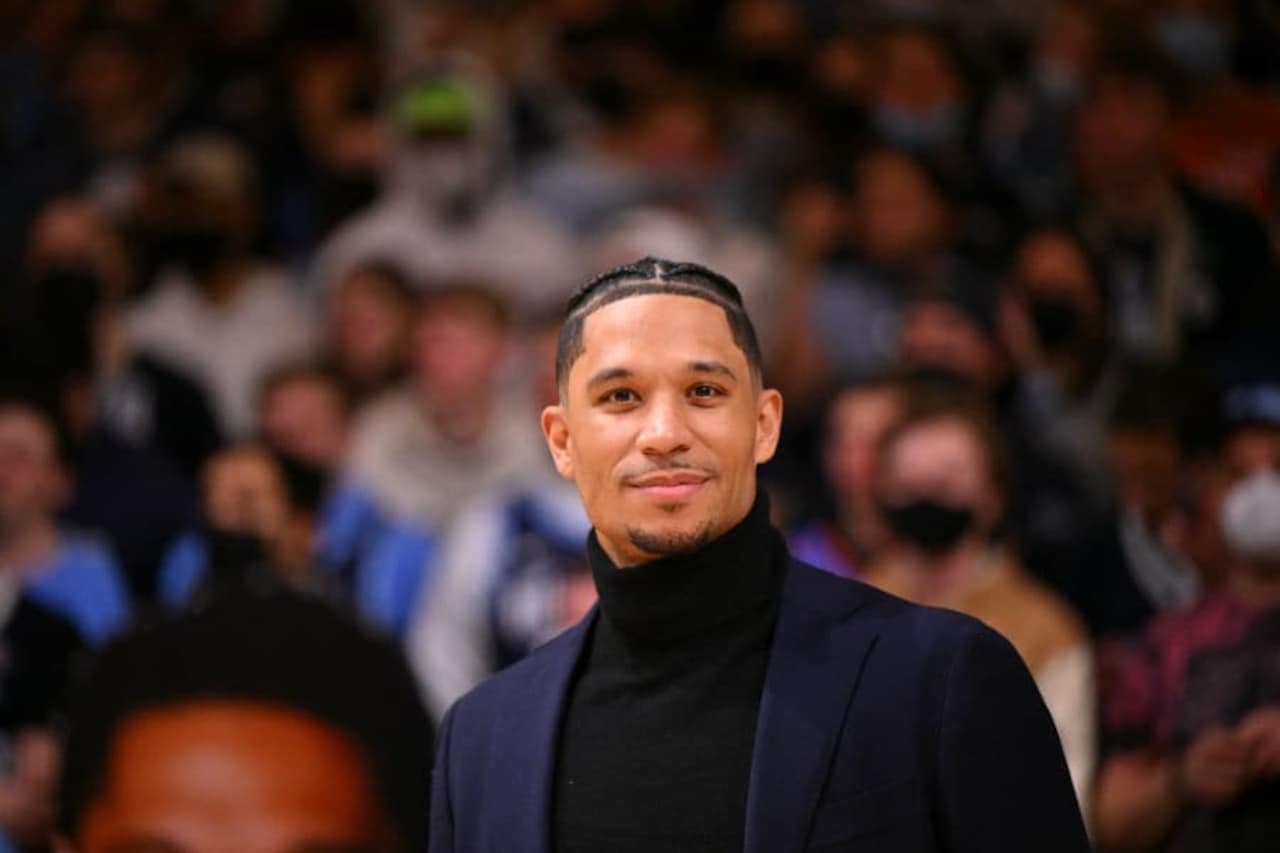 Photos: Josh Hart jersey retirement ceremony at Villanova University ...