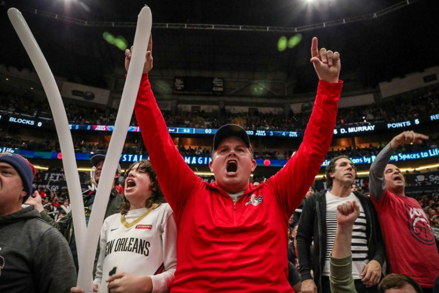Pelicans vs. Spurs Fan Photos | 2019-20 Game 45 Photo Gallery | NBA.com