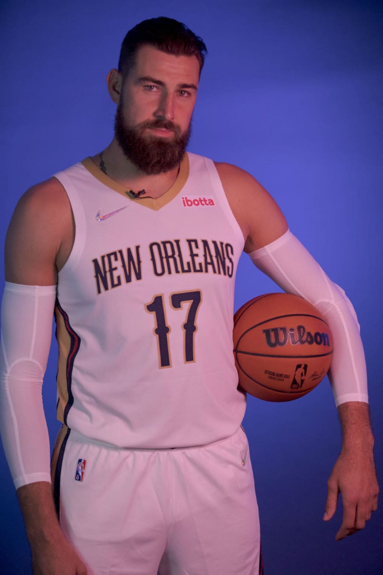 Pelicans Media Day Portraits 2021 | New Orleans Pelicans