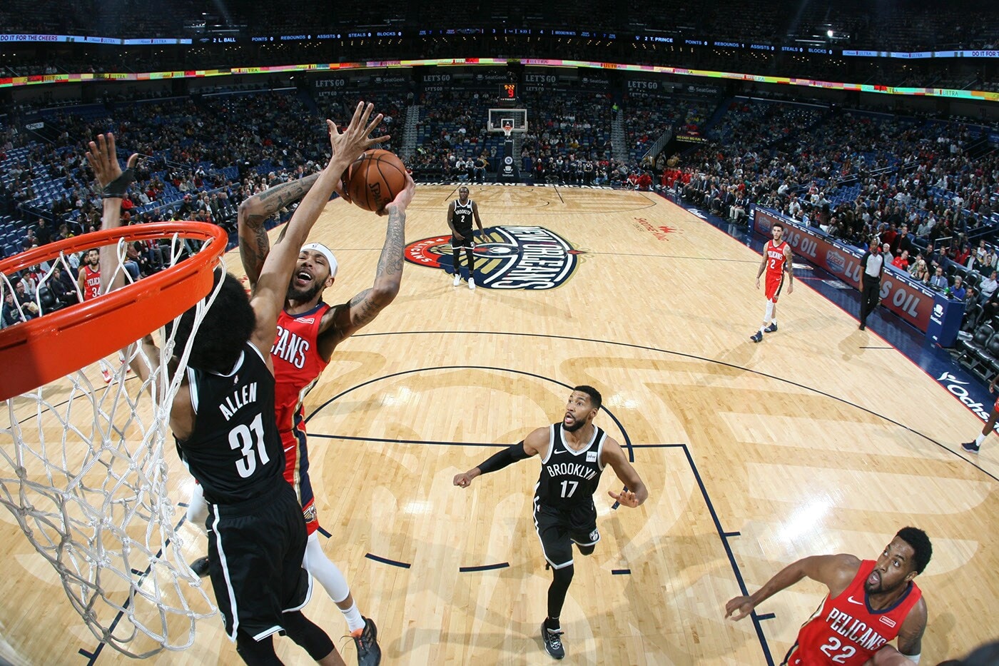 Pelicans vs Nets Game Action Photos | 2019-20 Game 28 Photo Gallery ...