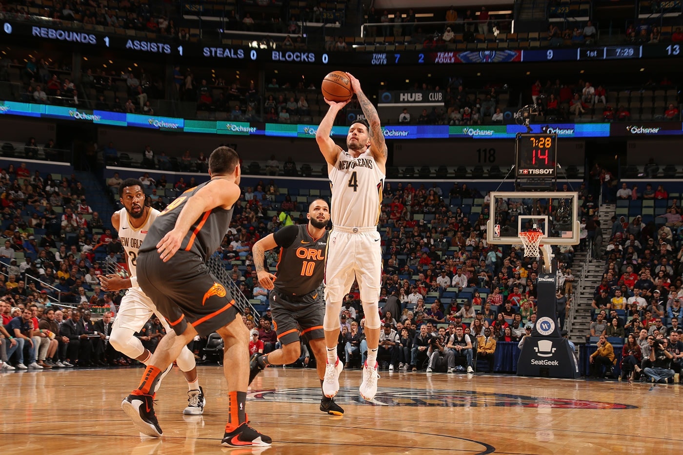 Pelicans vs Magic Game Action Photos | 2019-20 Game 27 Photo Gallery ...