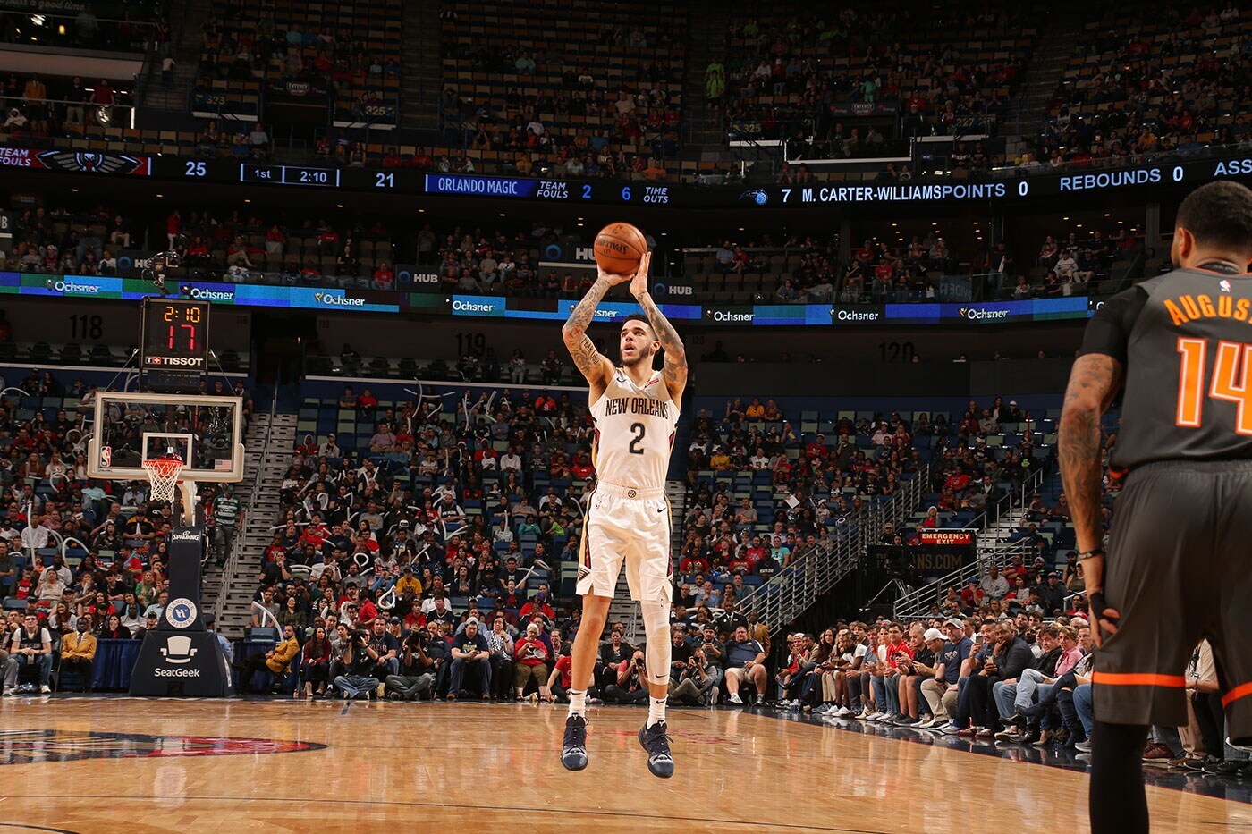Pelicans vs Magic Game Action Photos | 2019-20 Game 27 Photo Gallery ...