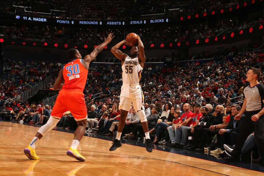Pelicans vs. Thunder Game Action Photos | 2019-20 Game 20 Photo Gallery ...