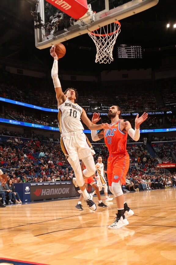 Pelicans vs. Thunder Game Action Photos | 2019-20 Game 20 Photo Gallery ...