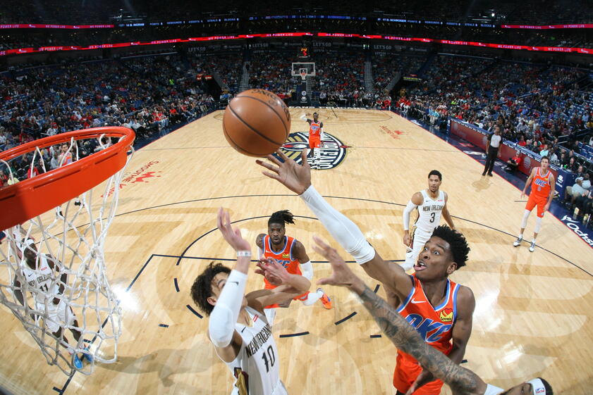 Pelicans vs. Thunder Game Action Photos | 2019-20 Game 20 Photo Gallery ...