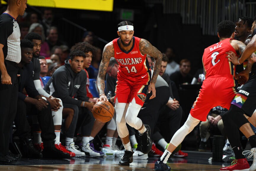 Pelicans at Nuggets Game Action Photos | 2019-20 Game 32 Photo Gallery ...