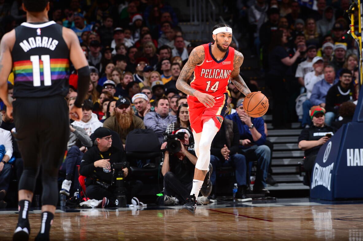 Pelicans at Nuggets Game Action Photos | 2019-20 Game 32 Photo Gallery ...