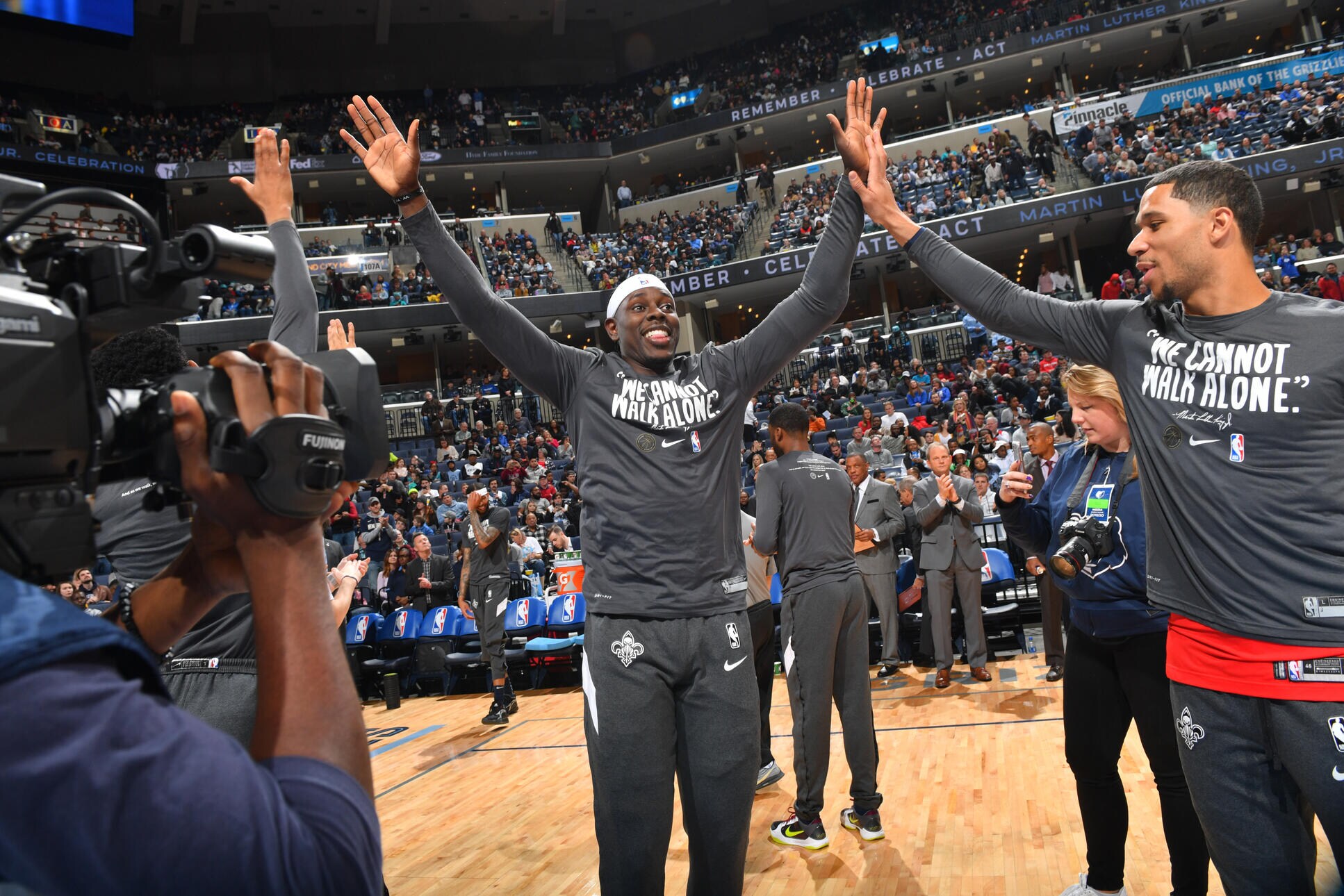 Photos: Jrue Holiday named Twyman-Stokes Teammate of the Year Photo ...