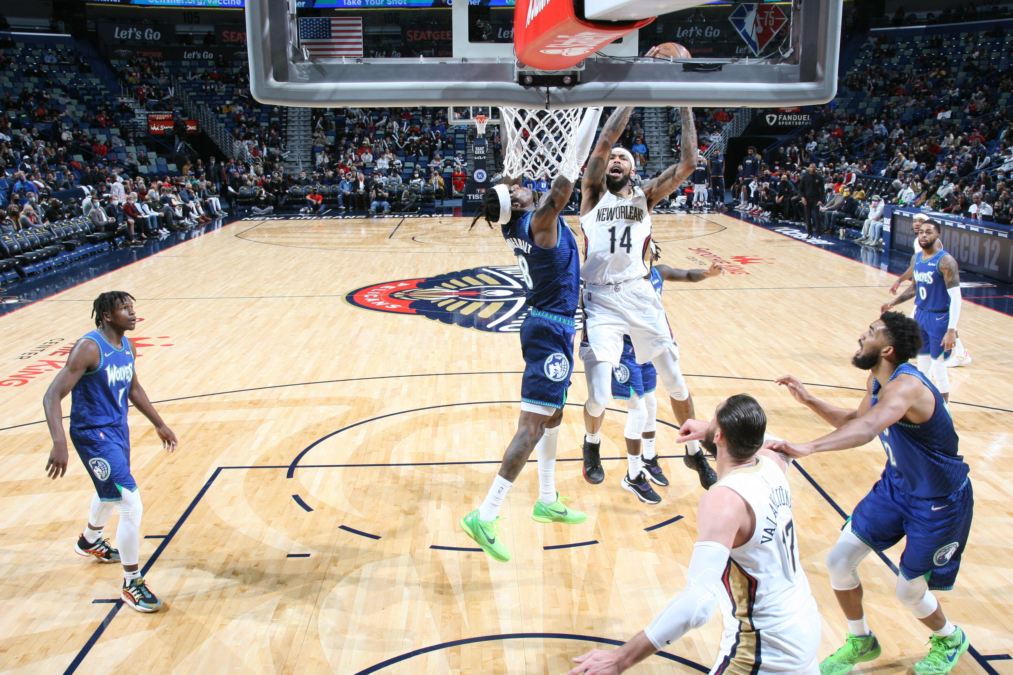 Pelicans vs. Timberwolves | Game Action Photos 1-11-22 Photo Gallery ...