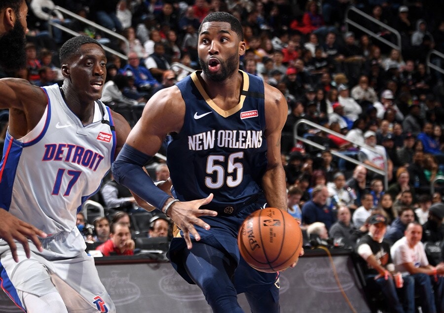 Pelicans Radio postgame interview with E'Twaun Moore - Pelicans vs ...