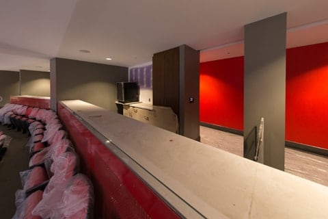 Little Caesars Arena Loge Box Progress | Detroit Pistons