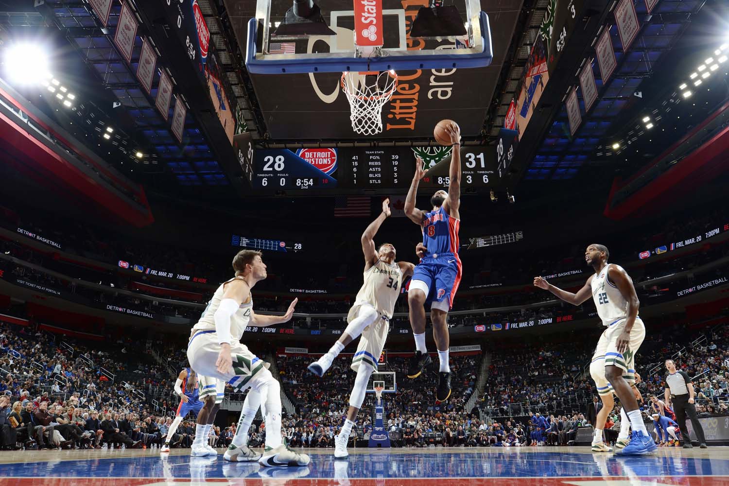 Bucks 127, Pistons 103 Photo Gallery | NBA.com