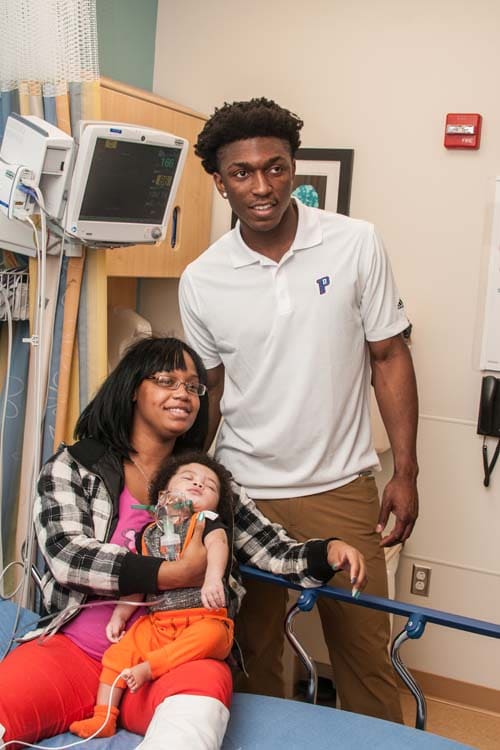 Children's Hospital of Michigan -- Troy Hospital Visit | Detroit Pistons