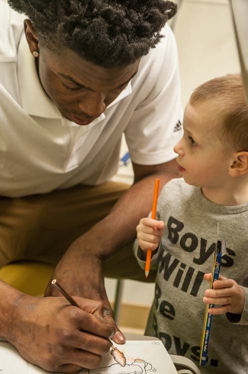 Children's Hospital of Michigan -- Troy Hospital Visit | Detroit Pistons