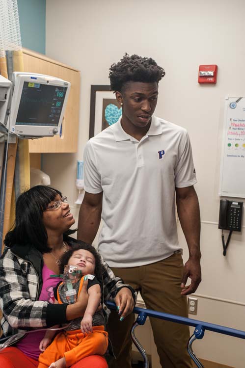 Children's Hospital of Michigan -- Troy Hospital Visit | Detroit Pistons