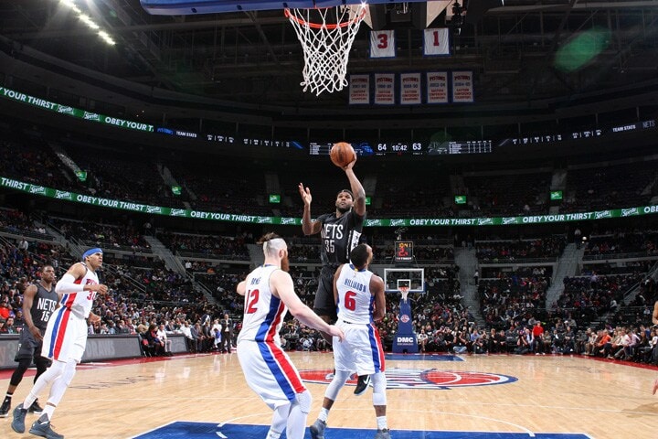 Nets 89, Pistons 90 | Detroit Pistons