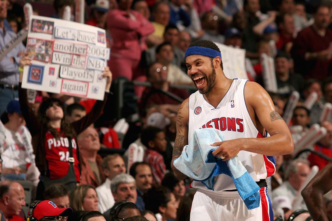 Rasheed Wallace Photos | Detroit Pistons
