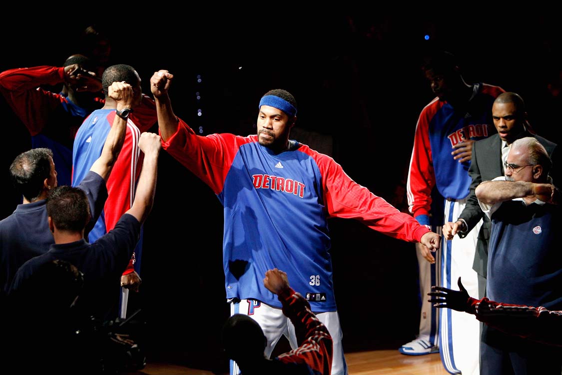 Rasheed Wallace Photos | Detroit Pistons