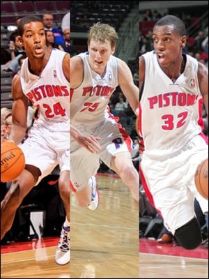 Rookie Class | Detroit Pistons