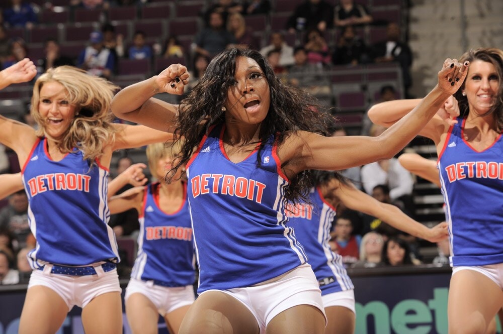 Pistons Dancers Gallery #1 | Detroit Pistons