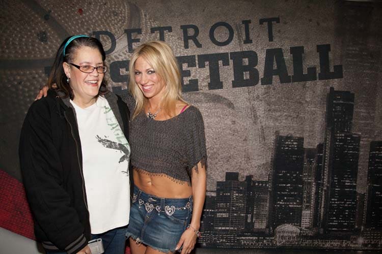 Debbie Gibson Meet and Greet | Detroit Pistons