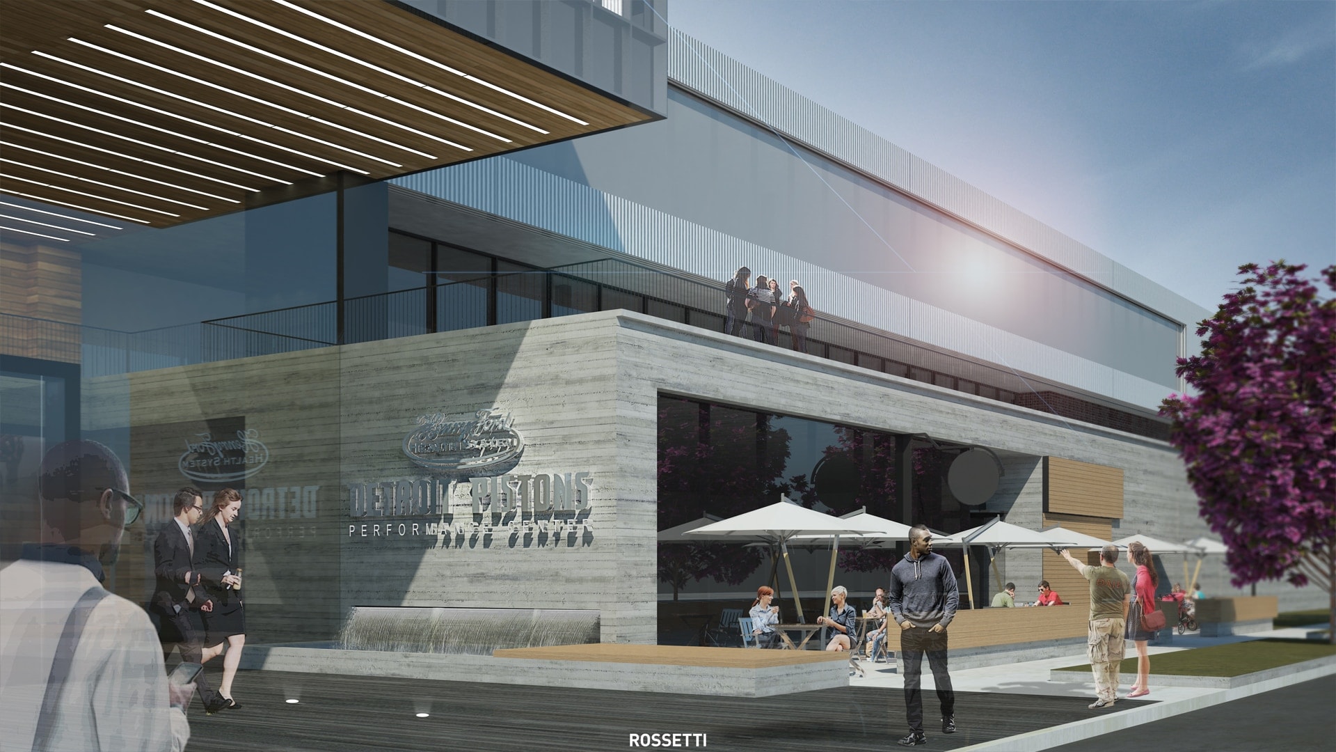 Henry Ford Detroit Pistons Performance Center Renderings Photo Gallery ...