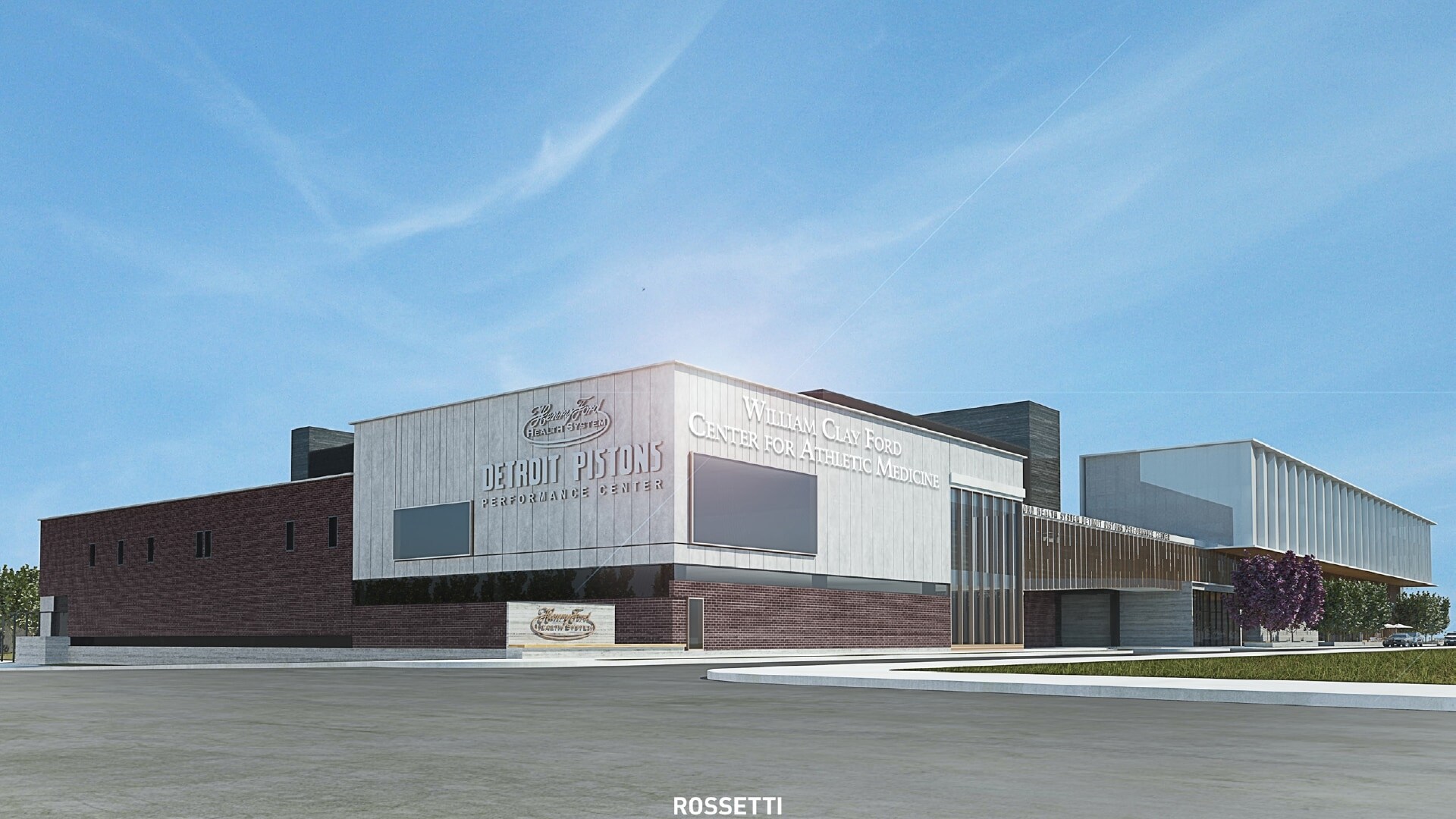 Henry Ford Detroit Pistons Performance Center Renderings Photo Gallery ...